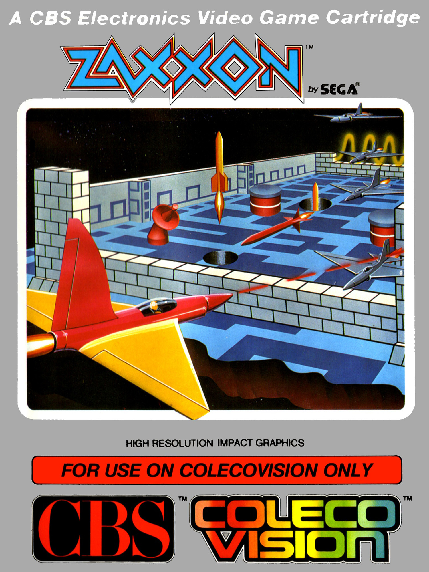 Zaxxon (ColecoVision) - Gaming Zone [@] JeanWich.com