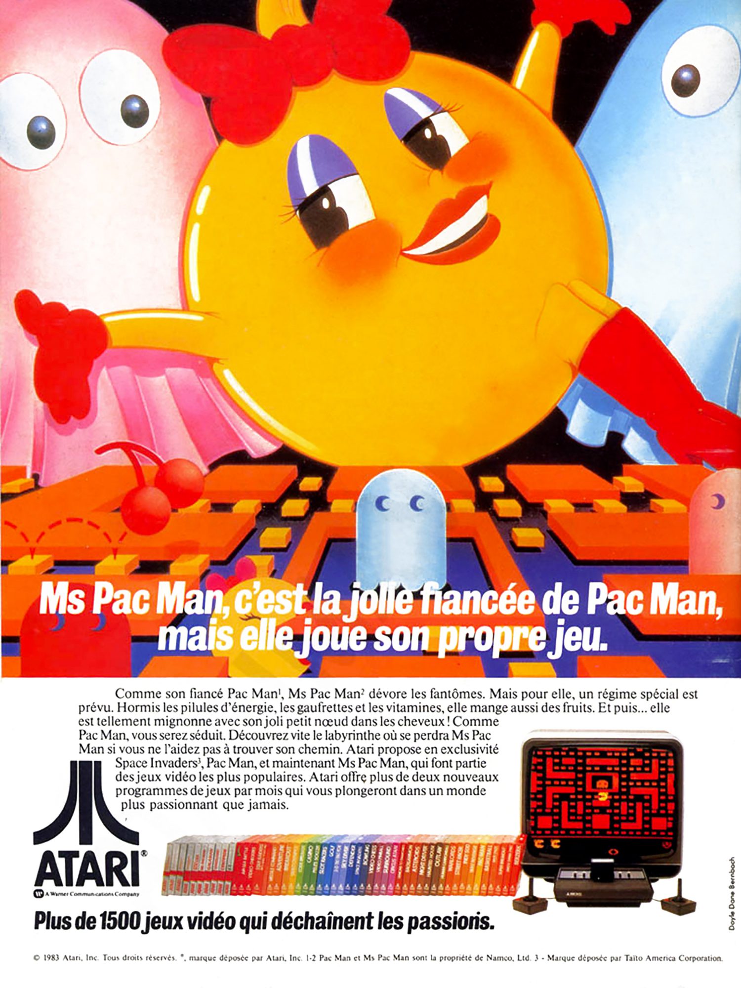 Ms. Pac-Man (Atari 2600) - Gaming Zone [@] JeanWich.com