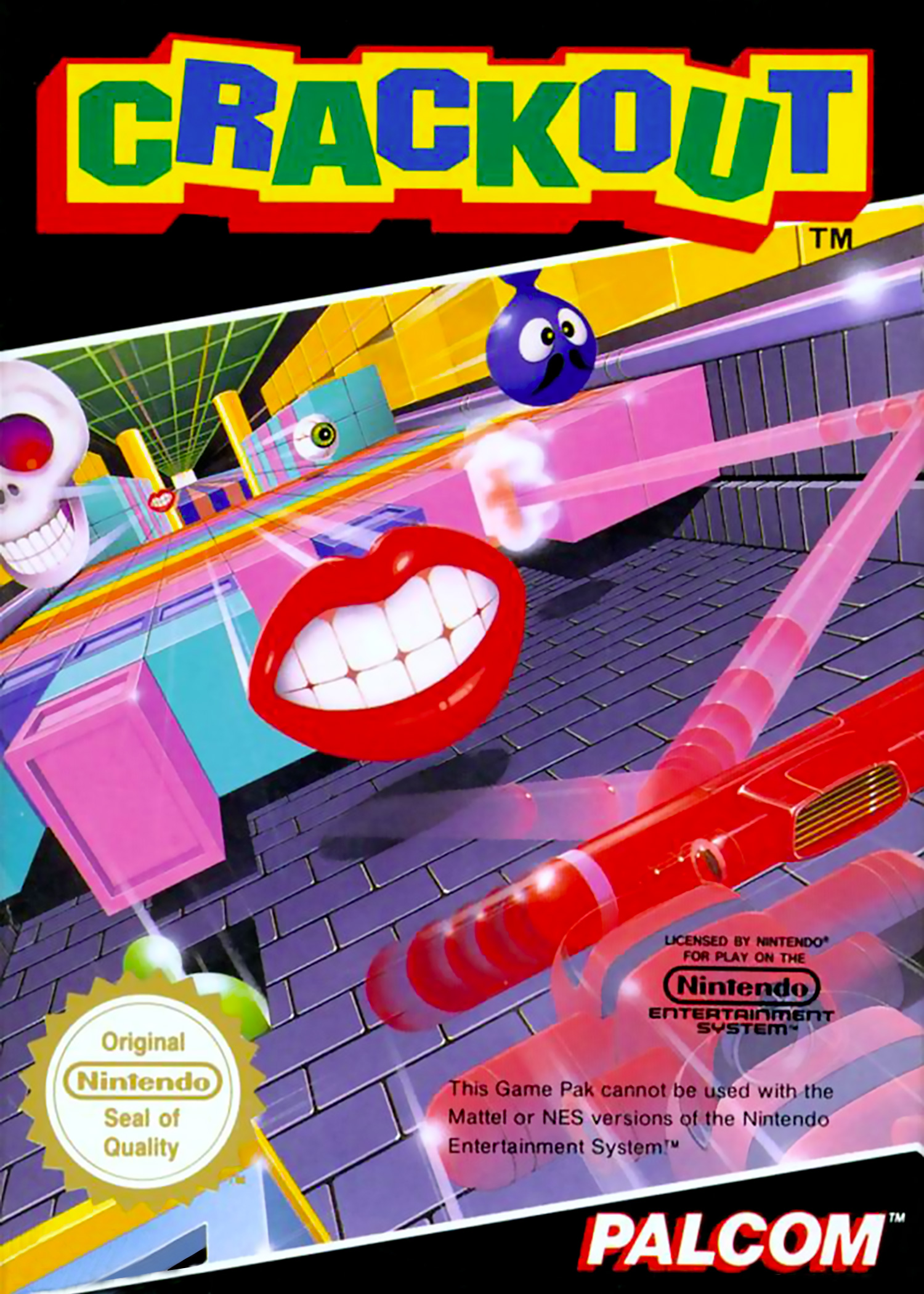 CrackOut (NES) - Gaming Zone [@] JeanWich.com