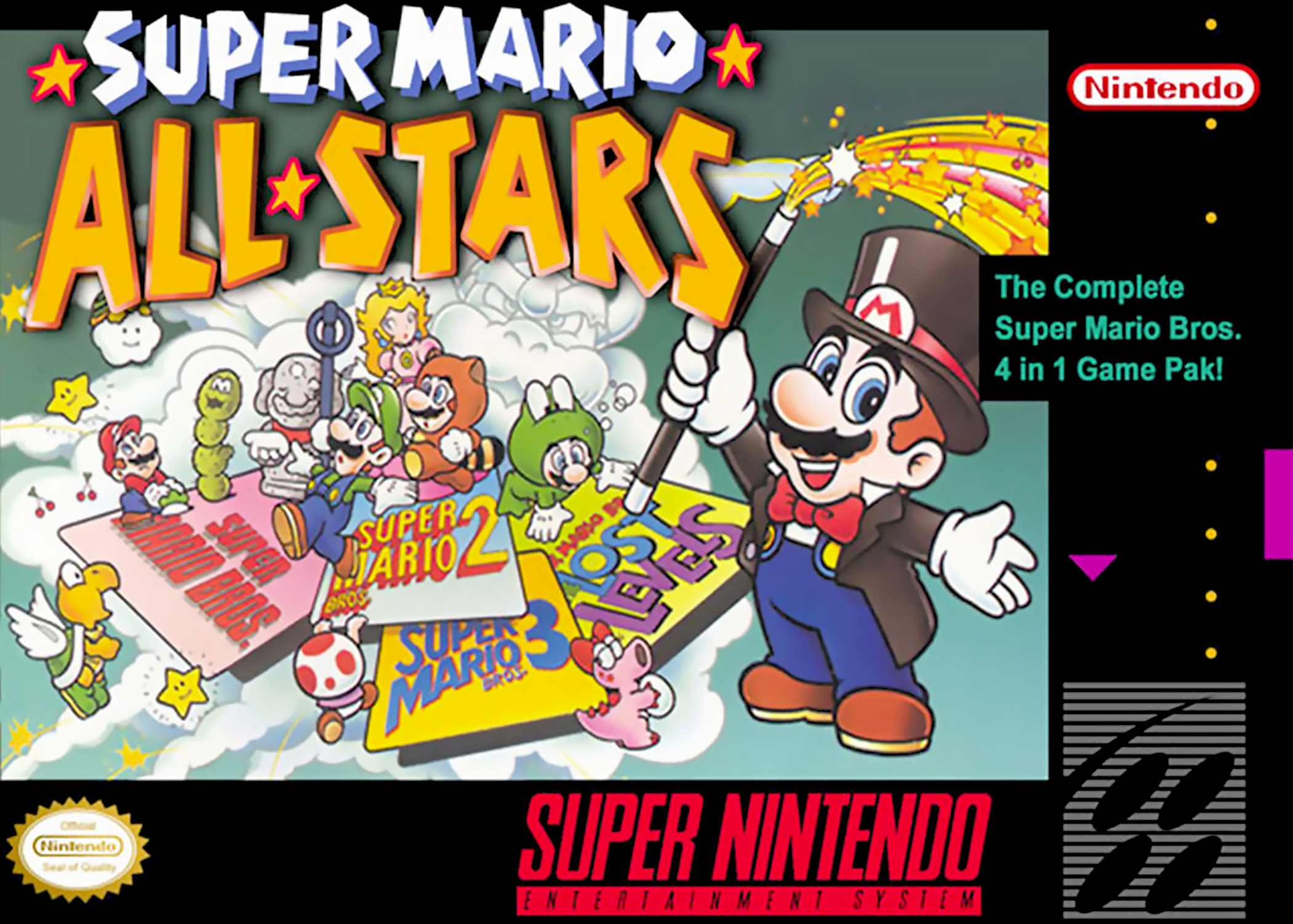 Super Mario All Stars (SNES) - Gaming Zone [@] JeanWich.com