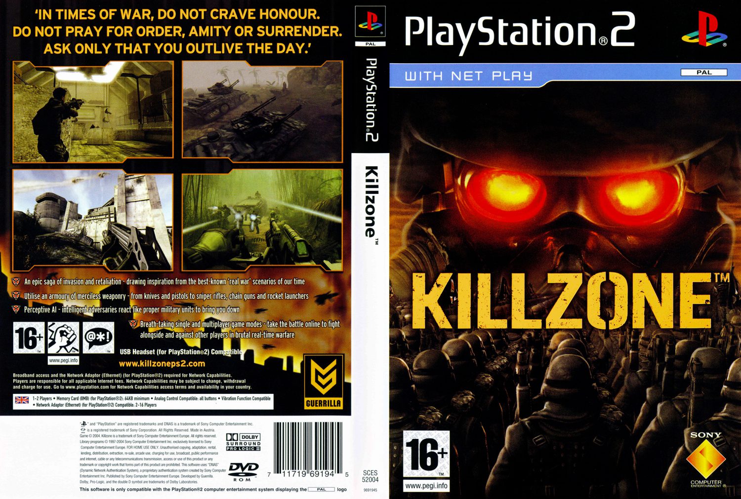 Killzone (PS2) - Gaming Zone [@] JeanWich.com