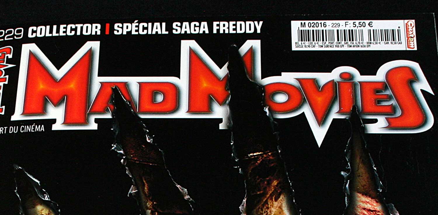 Mad Movies #229 (Collector Spécial Saga Freddy) - JeanWich.com