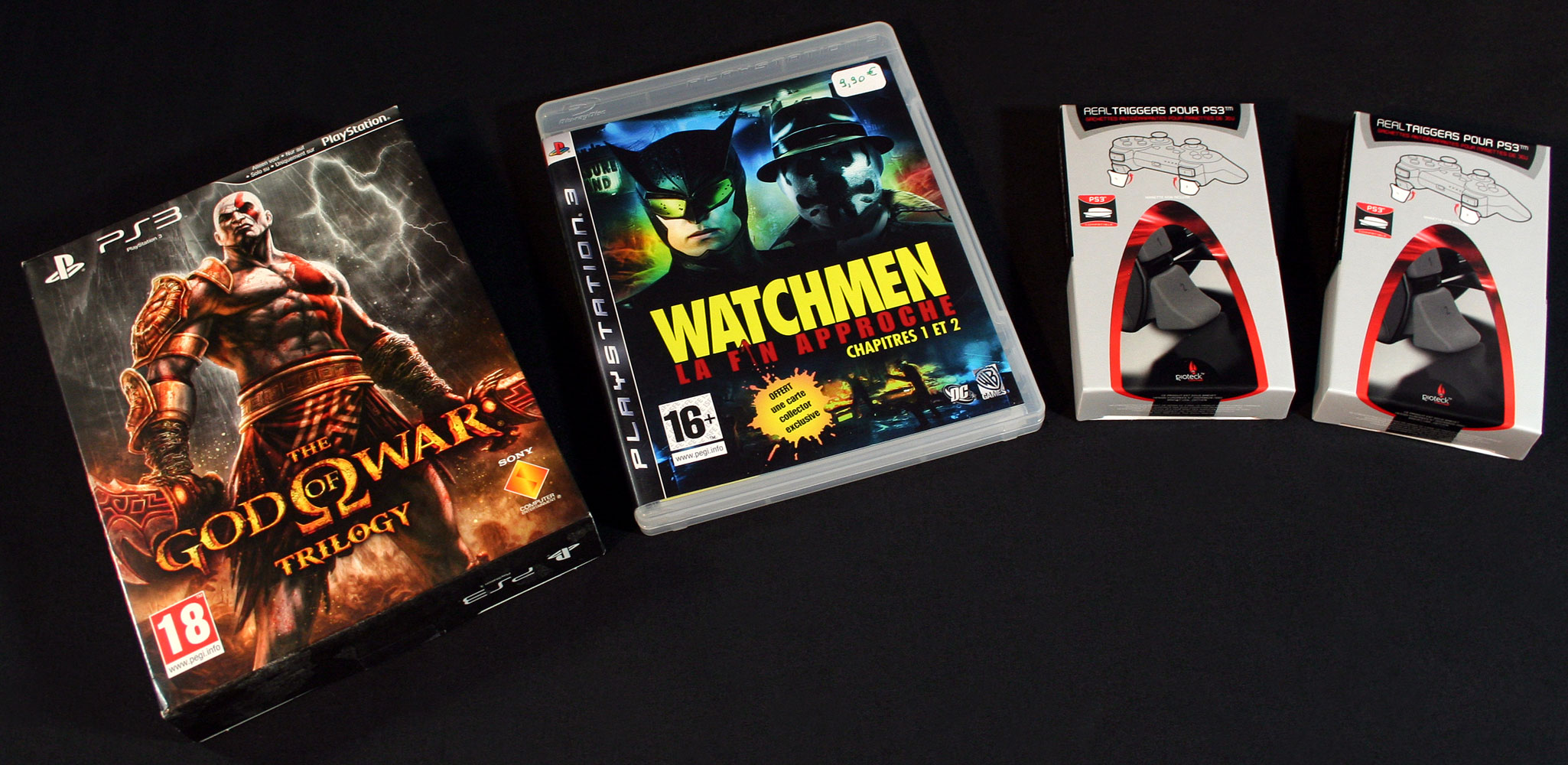 Troc Games : GOW Trilogy, Watchmen et Triggers pour manette PS3 ...
